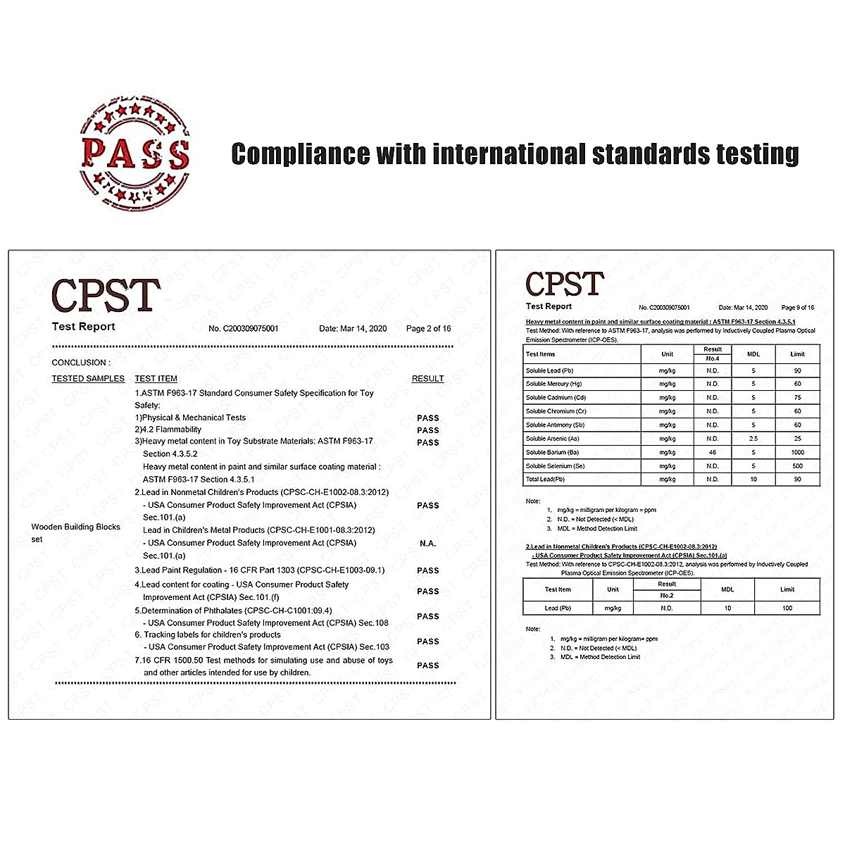 LENNYSTONE Wooden Building Blocks for Toddlers, Kids City Construction Stacking Creative Toys, Preschool Learning Education Block for Boys Girls Ages 2 3 4 5 (120 pcs)