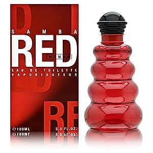 Samba Red By Perfumers Workshop For Women. Eau De Toilette Spray 3.3 Ounces