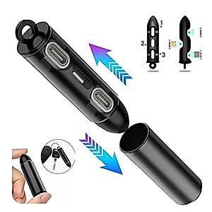 Aporia - Magnetic Charging Tips Storage Holder Bullet Shape Colorful | Compatible with Any Magnetic Charging Tips (Storage - Four Bullets)