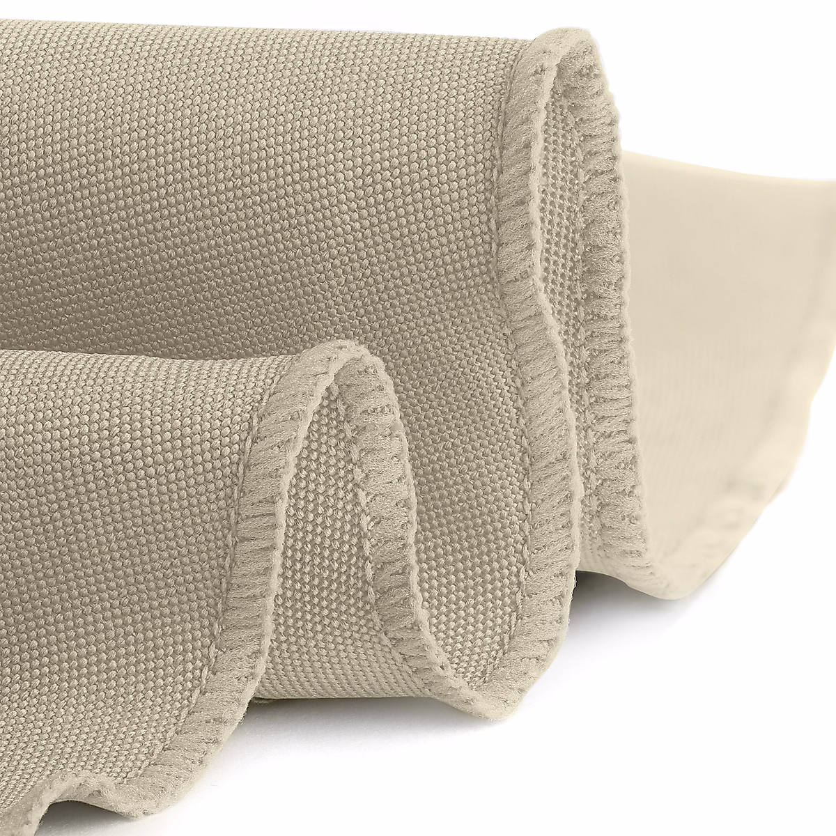 Gee Di Moda Round Tablecloth - 90 Inch Ivory Round Table Cloth for 30 to 60 Inch Round Tables - Heavy Duty Washable Fabric - for Buffet Table, Holiday Party, Dinner, Wedding & Baby Shower