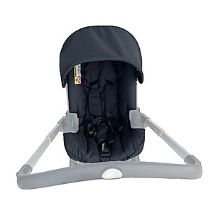 Changing Washing Kit ,Canopy Sunshade Cover,Compatible with Car Seat Doona Strollers (Black)