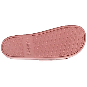adidas Women's Adilette Comfort Slides Sandal, Wonder Mauve/Maeamt/Maeamt, 10