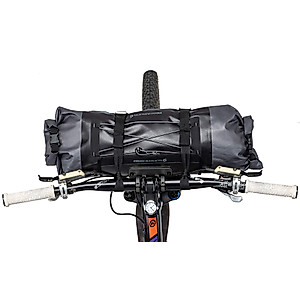 Blackburn Outpost Elite Handlebar Roll and Dry Bike Bag (Black, One Size)