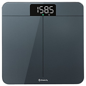 Etekcity Scale for Body Weight, Digital Bathroom Scale for People, Accurate to 0.02kg/0.05lb & Large LED Display, Weight Verification, Tempered Glass, 400 lbs