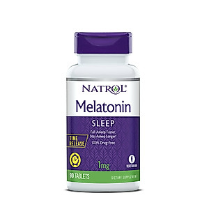 Melatonin - Time Release, 1 mg 90 tab (TWO PACK)