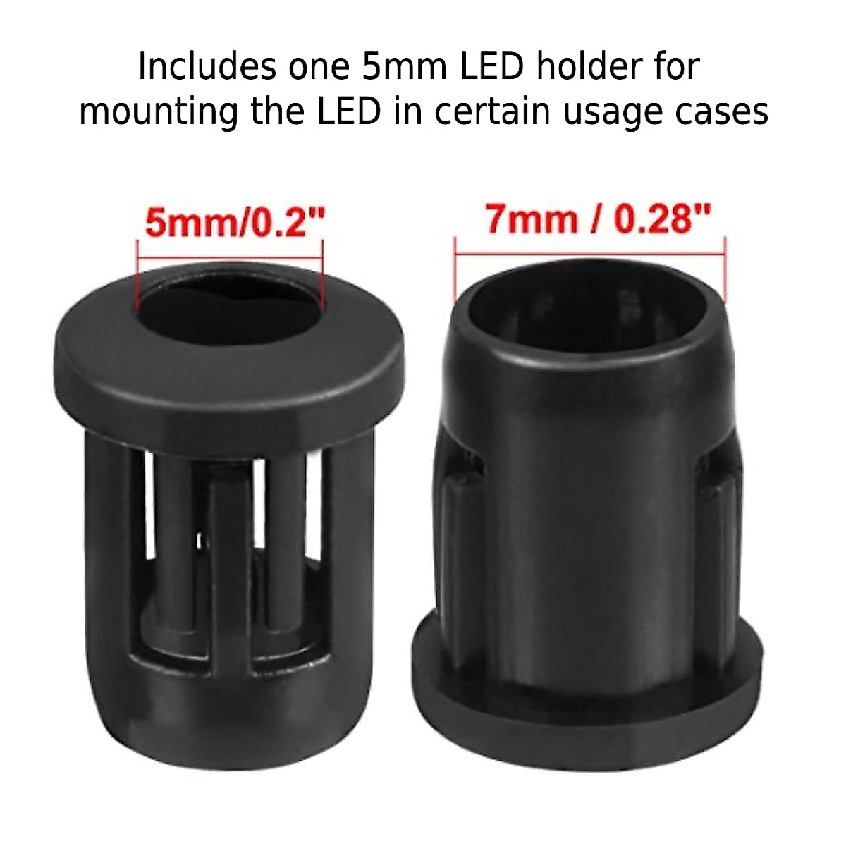 Blue Charm Fake Car Alarm, 1.5 Year Continuous Usage Battery Life, Red Blinking LED Light with 42" Long Wire, (2xAA Batteries not Included)