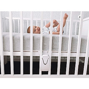 Babysense Video & Movement Baby Monitor - Bundle Pack - Babysense Video Baby Monitor V43 Split Screen with Two PTZ Cameras & Babysense 7 Under-The-Mattress Baby Movement Monitor - 2 in 1