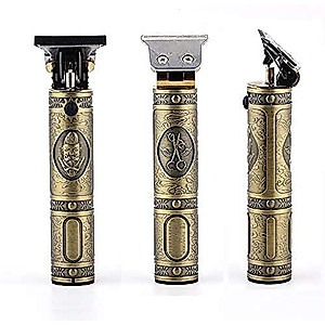 Soonsell Hair Clippers for Men,Beard Trimmer for Men, Electric T Blade Liners Outline Edgers Shaver 0mm Bald Zero Gap Grooming Kit ，Cordless Clippers for Hair Cutting