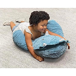 Cuddo Buddies Dinosaur Toddler Chair Plush Character Kids Chair Comfy Pillow Chair for Boys and Girls, 19 in x 20 in x 16 in