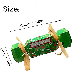 Christmas Surprise Money Pull Pouch, 4PCS Surprise Money Pull Pouch, DIY Christmas Kit, Cash Gift Pouch, Surprise Pull Out Money Gift Box, Christmas Party Gifts Money Box for Cash Pull