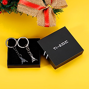 TI-EDC Pinky Promise Keychains for Couple Romantic Gifts for Boyfriend Girlfriend Matching Couples Stuff Anniversary for Couple Lesbian Gifts Best Friends for 2 Valentine Christmas Stocking Stuffers