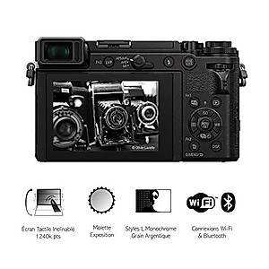 Panasonic Lumix DC-GX9 Mirrorless Micro Four Thirds Digital Camera Body Only Black (Kit Box)