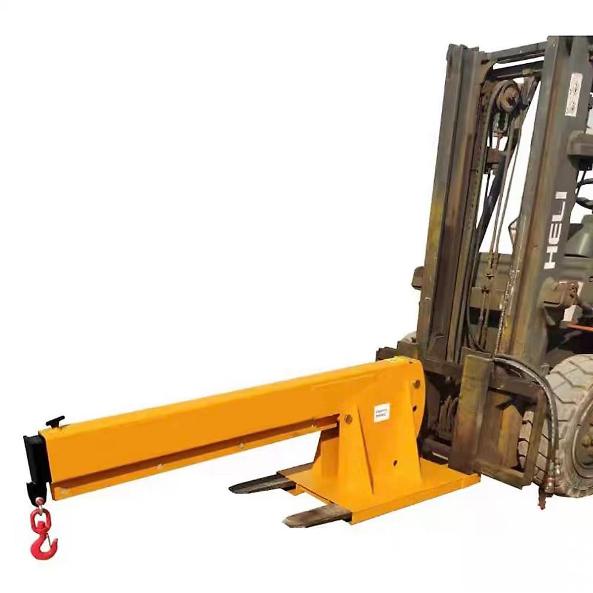 Forklift Telescopic Boom Forklift Lifting Arm Forklift Accessory Lifter Load Carrier Arm Load Bracket (Load 350-500KG)