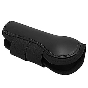 N/A Adjustable Horse Leg Boots, Horse Front Leg Guards, Rear Boots, Rubber Protective Gear, Equestrian Equipment