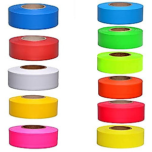 PS Direct: Flagging Tape – Flo Orange – 1 3/16” x 150’ Roll
