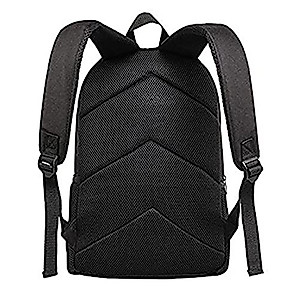 Allinterest Chicken Printing School Backpack And Lunch Box Set Soft Lightweight Adjustable Shoulder Strap Bag