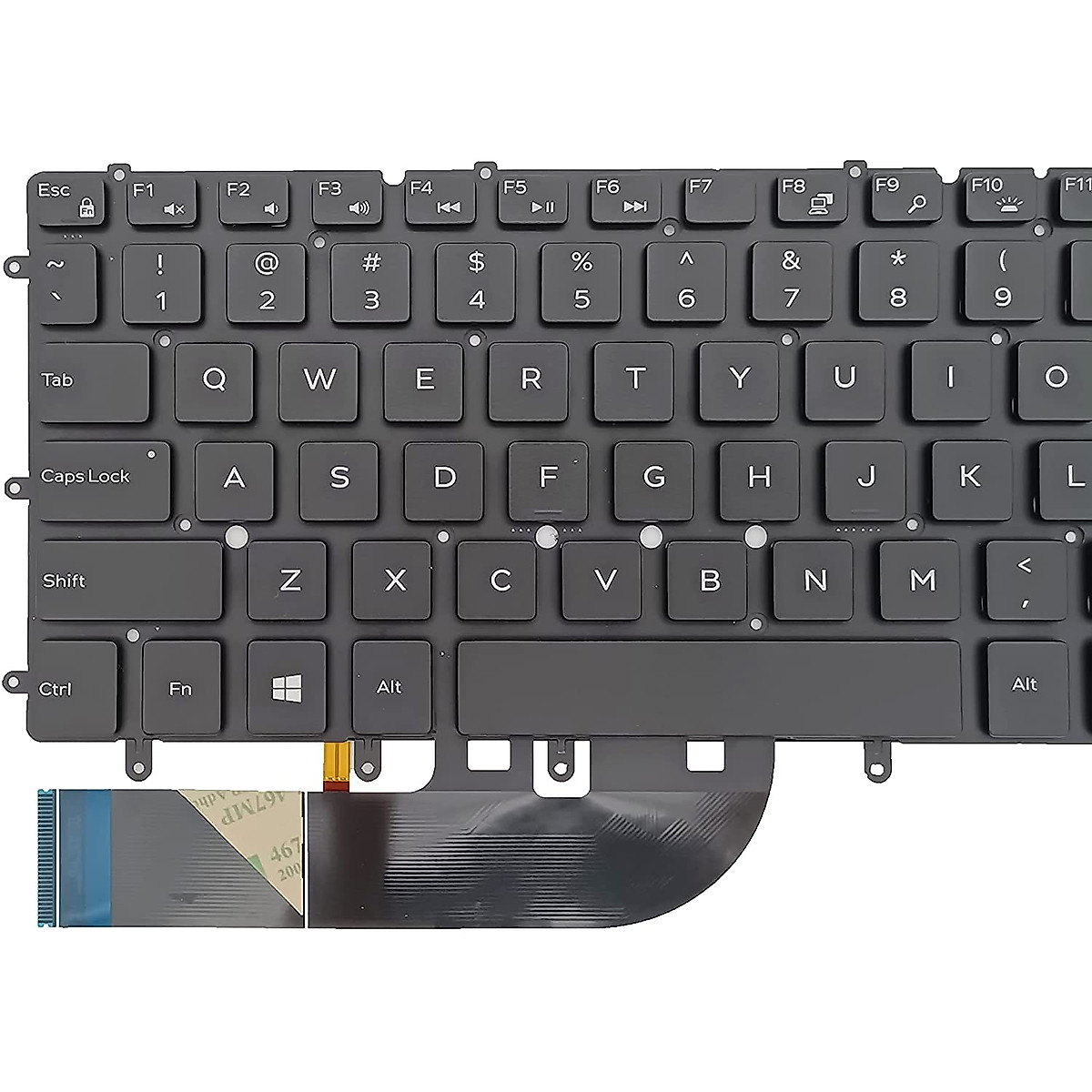 KBRPARTS Replacement Keyboard for 13 9343