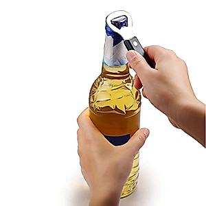 HANCELANT Can Punch Bottle Opener, Manual Stainless Steel Can Opener 1 Pack