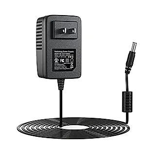 TMEZON 12V 3A Power Supply Adapter 100~240V AC to DC 3 Amp 36W 5.5mm x 2.1mm for 12volt 1A 2A 2.5A Wall Plug Long 8 Foot Cord UL Listed LED Strip Lights CCTV Security Camera Router