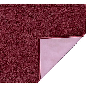 Mohawk Home Foliage Accent Rug, 3 ft x 5 ft, Cabernet