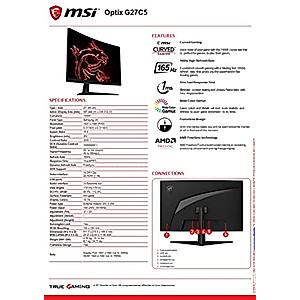 MSI Optix G27C5