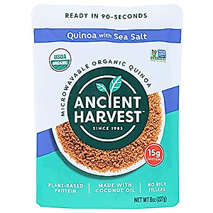 Ancient Harvest, Quinoa Sea Salt Organic Micro, 8 oz