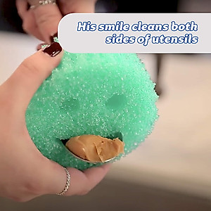 Scrub Daddy Color Sponge - Scratch-Free Multipurpose Dish Sponge Color Variety Pack - BPA Free & Made with Polymer Foam - Stain, Mold & Odor Resistant Kitchen Sponge (3 Count)