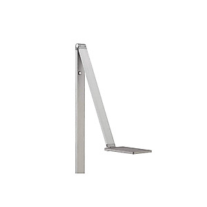 Possini Euro Design Bentley Modern Minimalist Style Task Floor Lamp LED Bright Lighting 61" Tall Silver Aluminum Adjustable Touch On Off for Living Room Reading House Bedroom Home