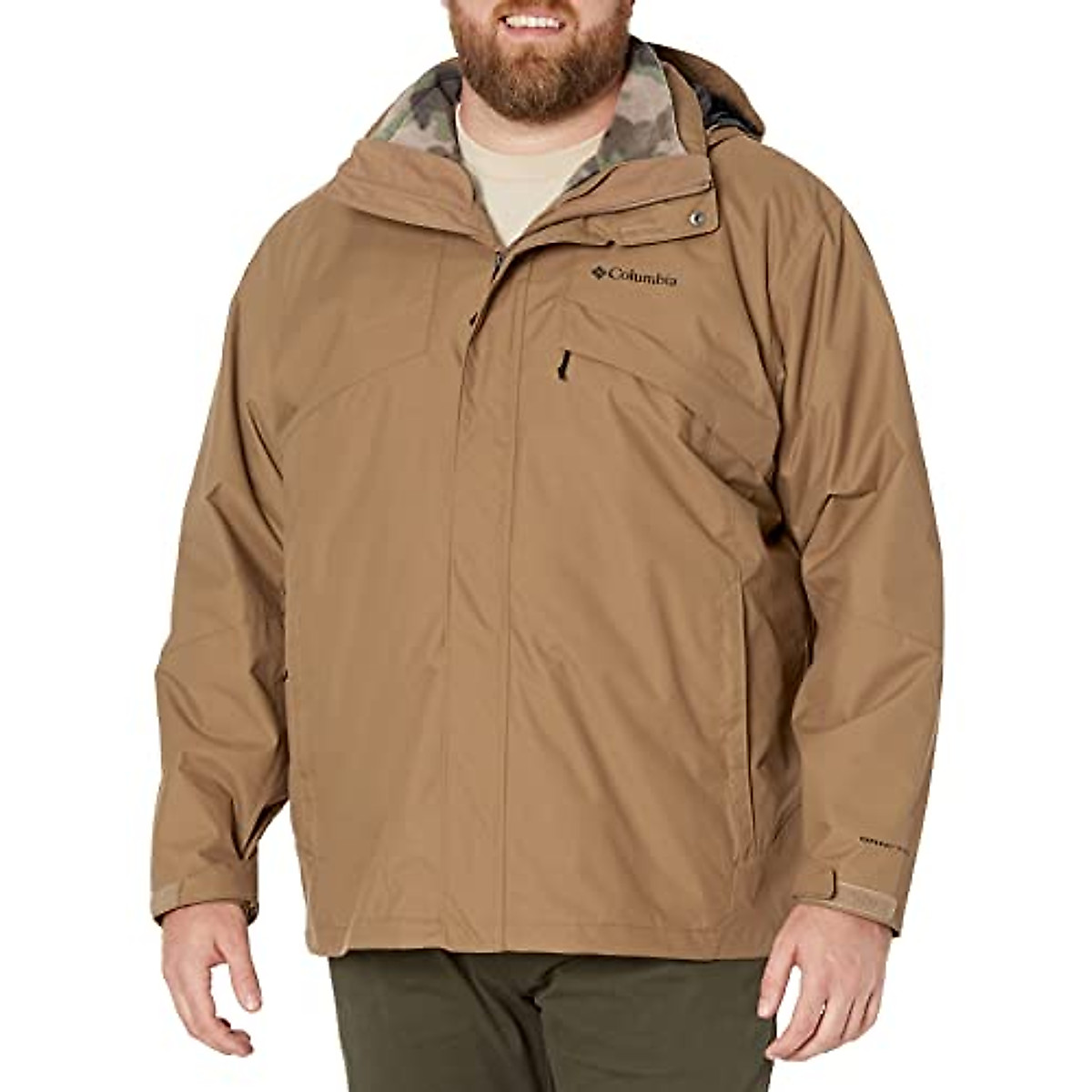 Columbia Men’s Bugaboo Ii Fleece Interchange Winter Jacket, Waterproof & Breathable