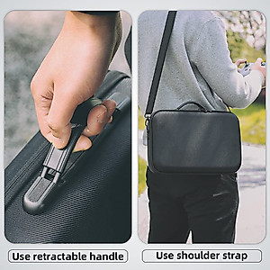 SKEZN Mavic Air 2 Drone Hard Carrying Case Travel Storage Bag for DJI Mavic Air 2S Drone/DJI Mavic Air 2 Fly More Combo with Accessories-Hard Shell Shockproof Travel Case with Shoulder Strap,GYDMC050