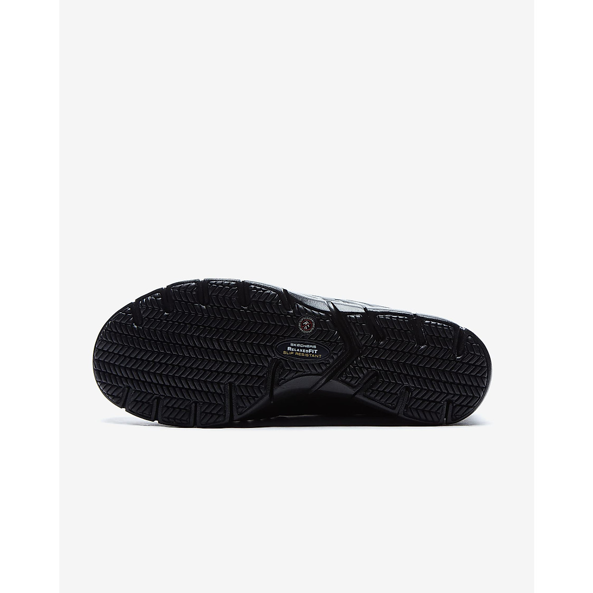 Skechers for Work Women's Eldred Work Shoe, Black, 9 M US