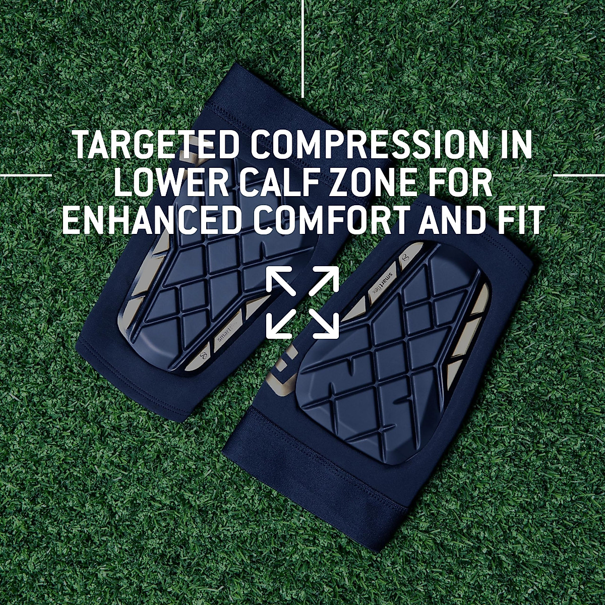 G-Form Pro-S Elite X Shin Guard, Matte Black, Adult Small