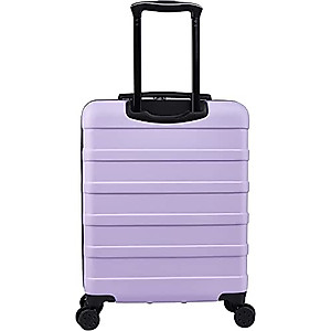 Cabin Max Anode 44L 55x40x20cm (22x16x8inch) Carry On Hand Luggage Suitcase - Lightweight, Hard Shell, 4 Wheels, Smart USB Port, 3 Digit Combination Lock (Lavender)