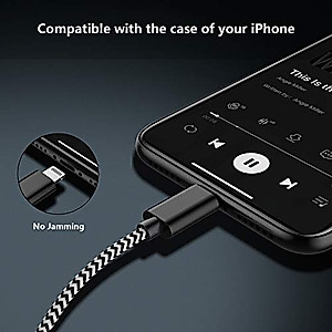 Headphone Aux Adapter Cord 6.6ft for Apple MFi Certified Lightning to 3.5 mm Headphone Jack Converter Male Car Aux Stereo Audio Cable Compatible with iPhone 13 13 Pro 12 12Pro Max 11 Pro SE XR Xs 8P