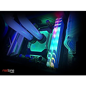 Mushkin Redline RGB White - DDR4 UDIMM - 64GB (2x32GB) 3600MHz CL-16-288-pin1.35V Desktop Ram - Non-ECC - Dual Channel - Lumina Heatsink (MLB4C360GKKP32GX2)