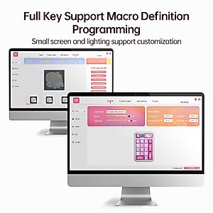 CoolKiller Rococo Hot Swappable Mechanical Numeric Keypad Num Pad for Laptop, PC, Desktop, Notebook