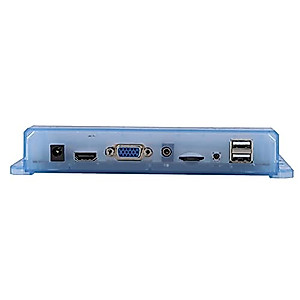 CHENQIAN Poratble Mini HD Game Box Game Host 1299 Family Edition Game Box for Phone System Blue