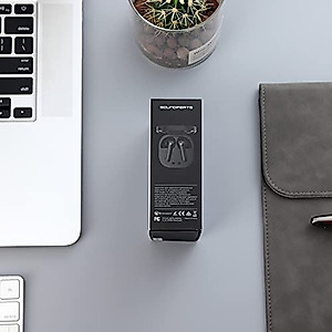 SoundPEATS Wireless Earbuds Bluetooth V5.2 Headphones with Qualcomm QCC3040 Wireless Earphones, TrueWireless Mirroring, 4-Mic Tech and cVc 8.0 Noise Cancellation, aptX Codec, Total 25 Hours - TrueAir2