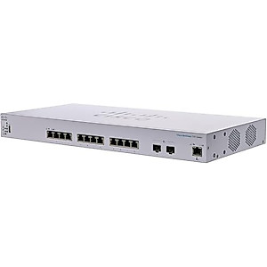Cisco Business CBS350-12XT Managed Switch | 12 Port 10GE | 2x10G SFP+ Shared | Limited Lifetime Hardware Warranty (CBS350-12XT-NA)