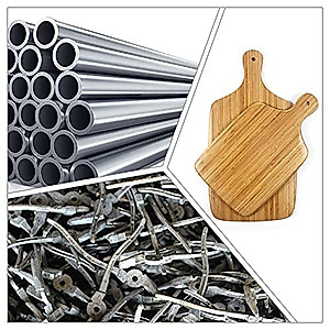 Amazon Basics 4-in-1 Multi-Function Wood Rasp File, Hardened Alloy Steel - 8-inch