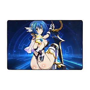Anime High School DxD Area Rugs Carpet 3D Print Cartoon Anti-Slip Rug for Bedroom Living Room Home Decor Gifts 72"x48"