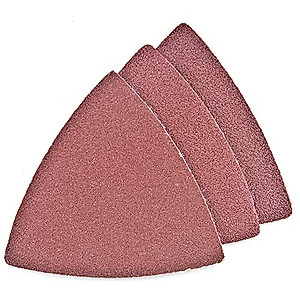 Genesis Detail Palm Sander with Palm Grip, Vacuum Port, Hook-and-Loop System, Dust-Proof Power Switch, and Sandpaper (GPS080)