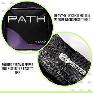 Pyramid Path Pro Deluxe Single Tote - Black/Purple