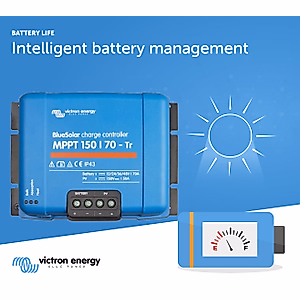 Victron Energy BlueSolar MPPT TR 150V 70 amp 12/24/36/48-Volt Solar Charge Controller
