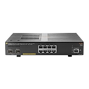 HP JL258A Aruba 2930F 8G PoE+ 2SFP+ Switch