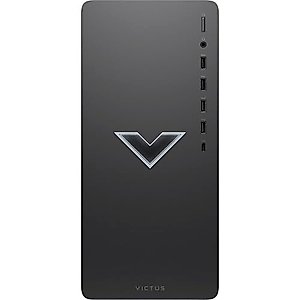 HP Victus 15L TG02-0119 Gaming Desktop Intel Core i5-12400F 2.5GHz 8GB RAM 512GB SSD Intel Arc A380(6GB) Windows 11 Home(Renewed)