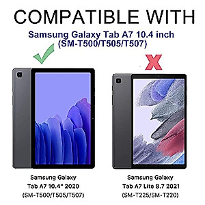 Birdtab for Samsung Galaxy Tab A7 10.4 Case 2020 Multi-Angle Smart Stand Shell Cover Case for Samsung Galaxy Tab A7 10.4 inch Tablet SM-T500/T505/T507 Case,Beautiful Hummingbird