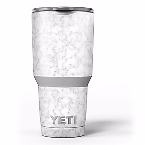 Design Skinz Slate Marble Surface V53 - Skin Decal Vinyl Wrap Kit Compatible with The Yeti Rambler Cooler Tumbler Cups
