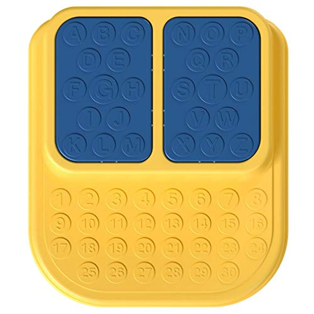 NUOBESTY Kids' Step Stools Toddlers Step Stool Anti-Slip Baby Kids Toilet Training Bathroom Up Step Stools with Double Steps for Brushing Teeth Washing Hands (Yellow) Toddler Stool