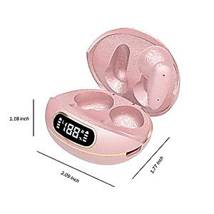 Wireless Earbuds Bluetooth5.2 Earbuds Lightweight Wireless Earphones Wireless Headphones for Sport Work